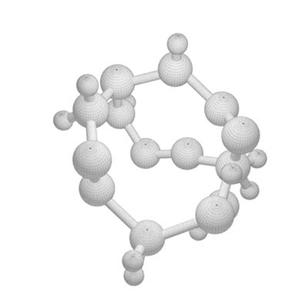 Hmtd Molecule Structure 3d Model