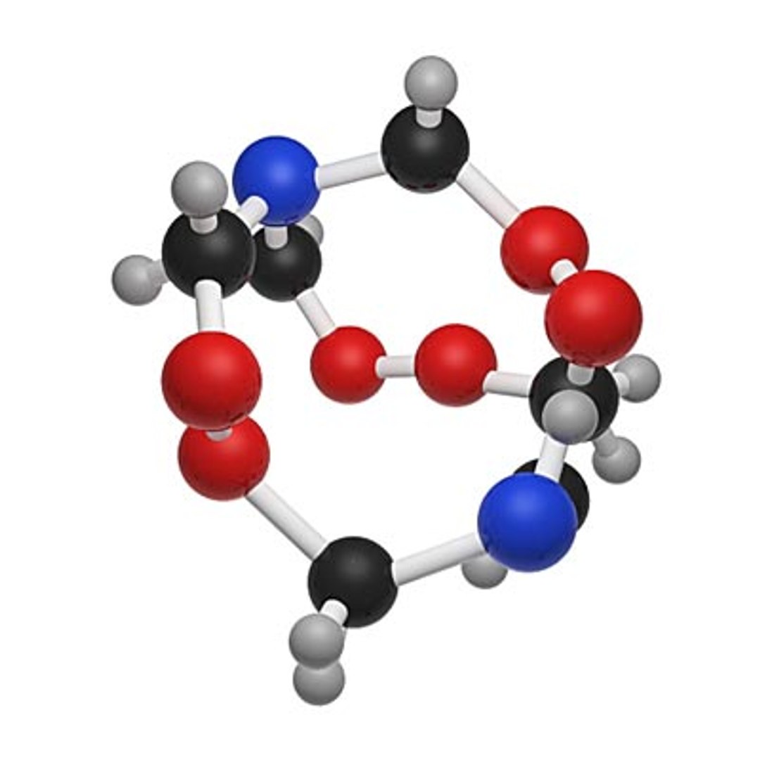 Hmtd Molecule Structure 3d Model
