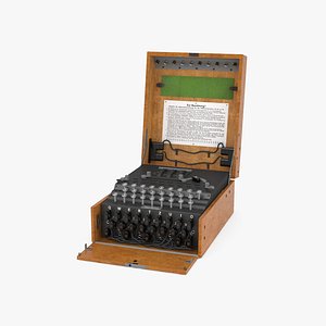 Enigma Machine 3D Models for Download | TurboSquid
