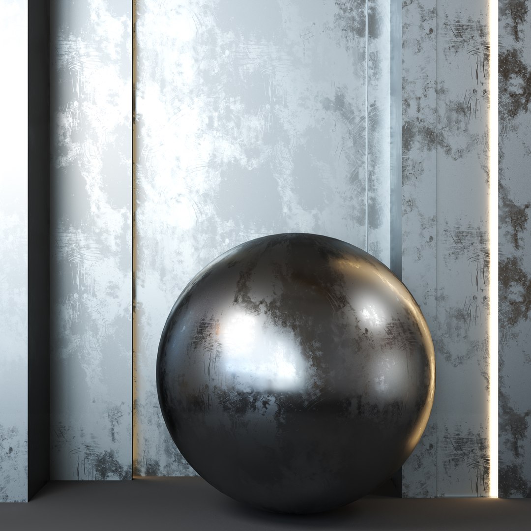 3D 4k Iron PBR Material - 4 Patterns - Multi-Engine Ready - TurboSquid ...