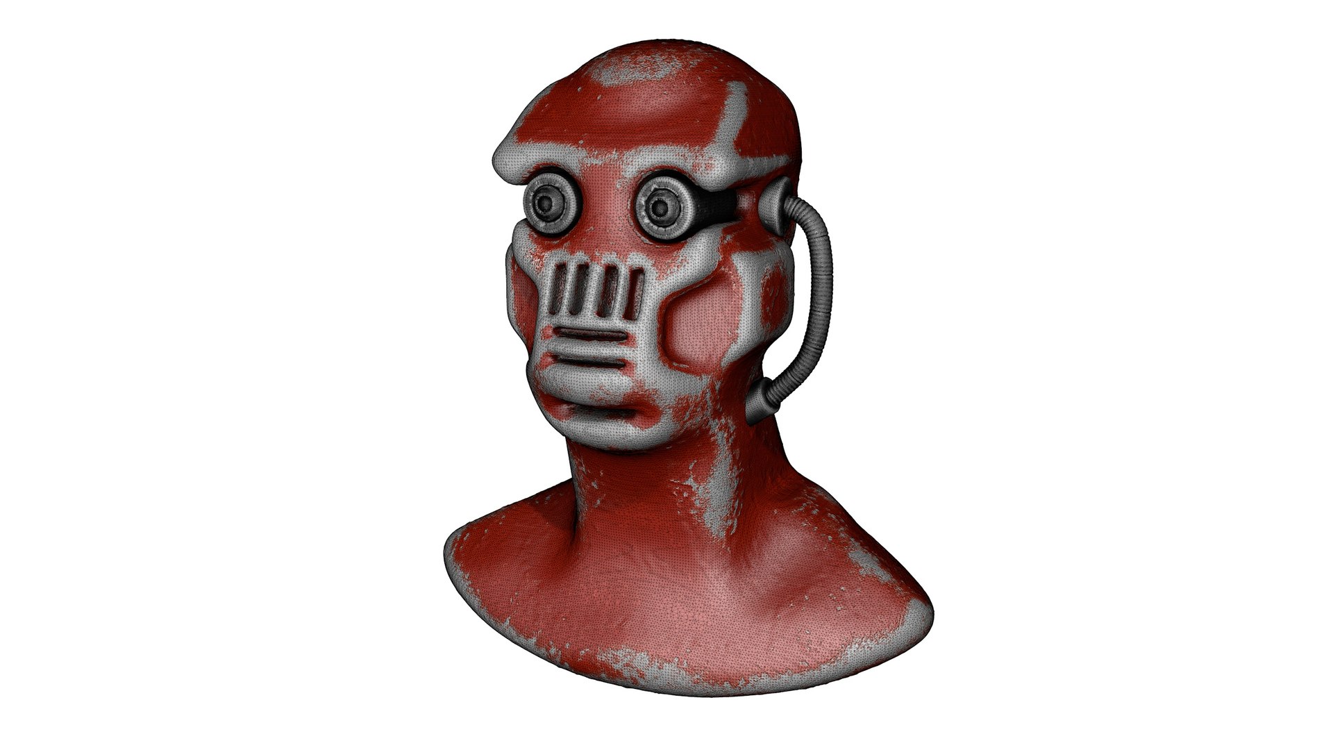Free 3D Robohead - TurboSquid 1840975