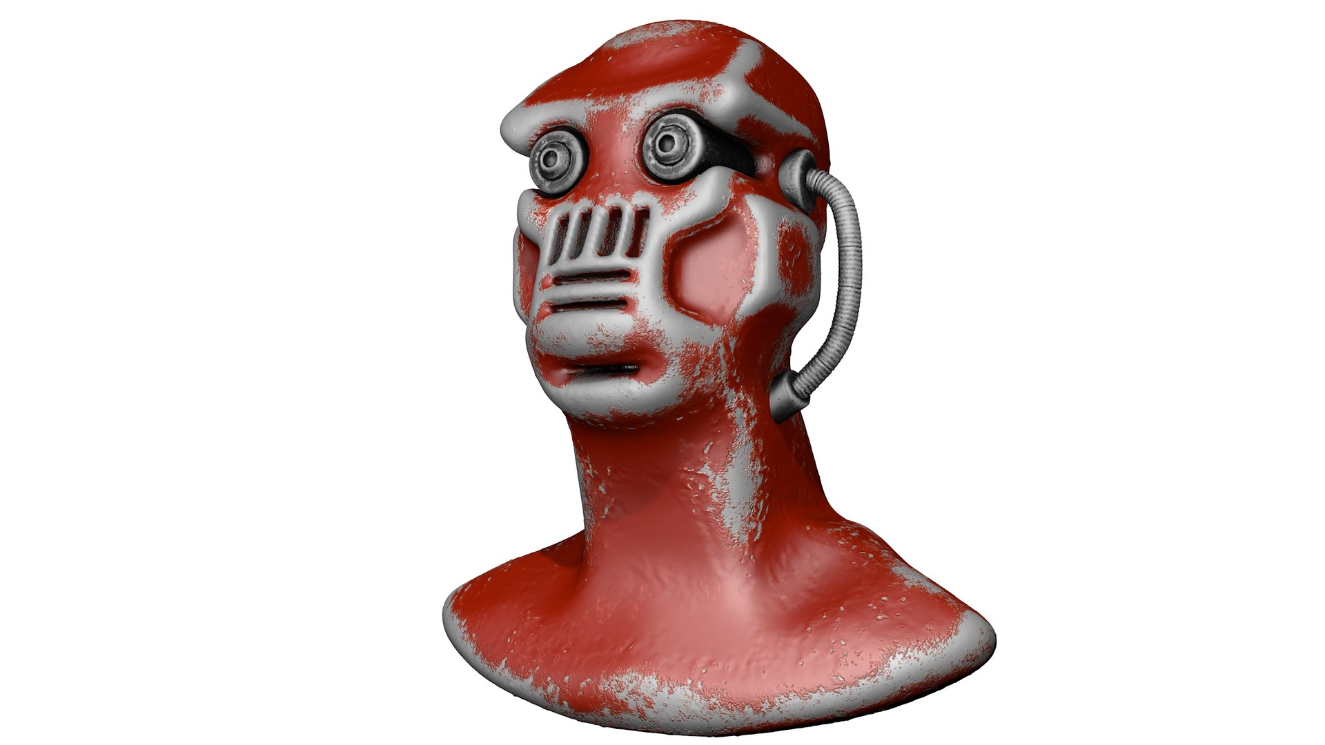 Free 3D Robohead - TurboSquid 1840975