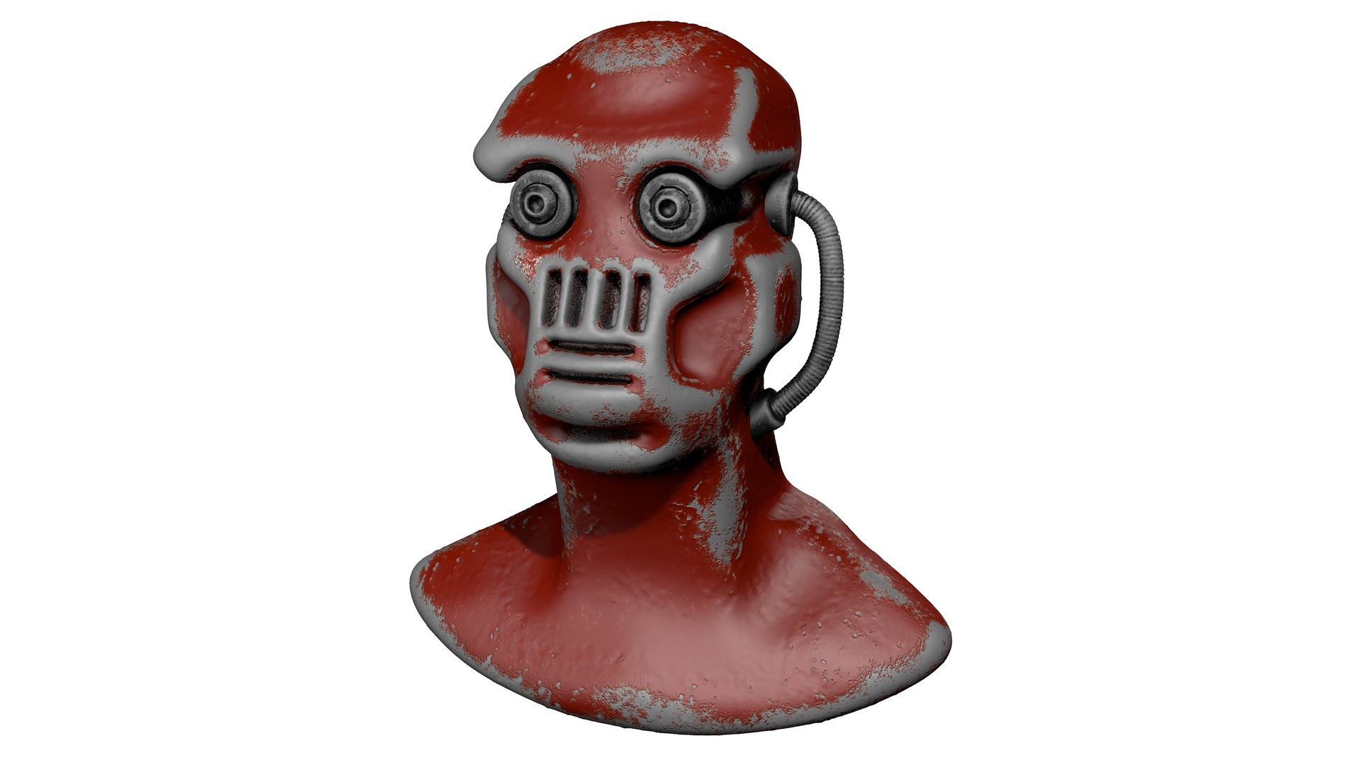 Free 3D Robohead - TurboSquid 1840975