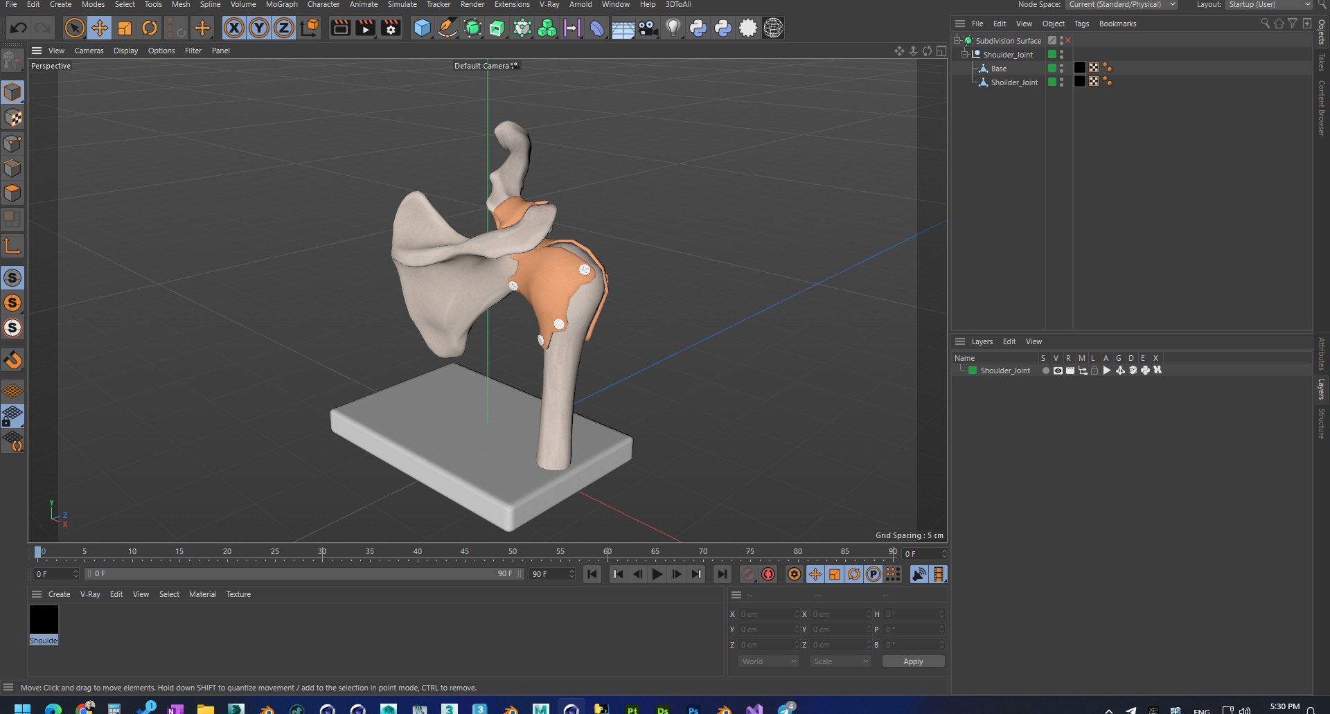 Shoulder Joint 3D Model - TurboSquid 2287835