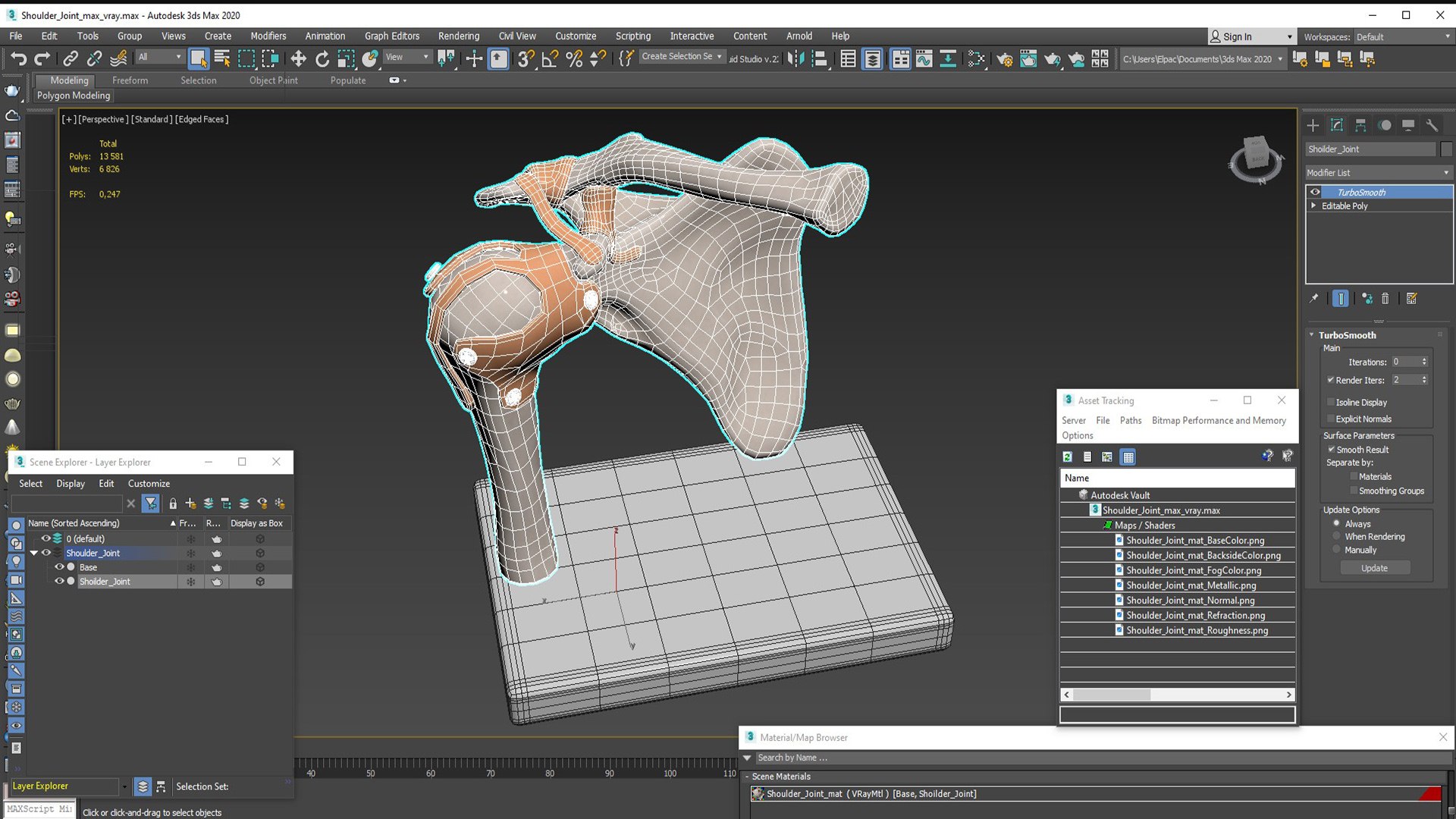 Shoulder Joint 3D Model - TurboSquid 2287835