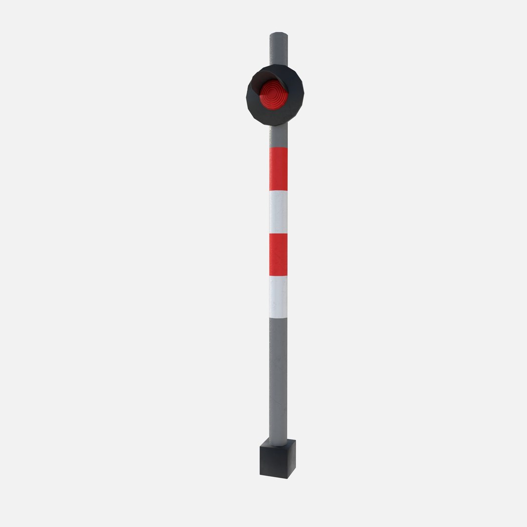3D Railway Signal Model - TurboSquid 2463667