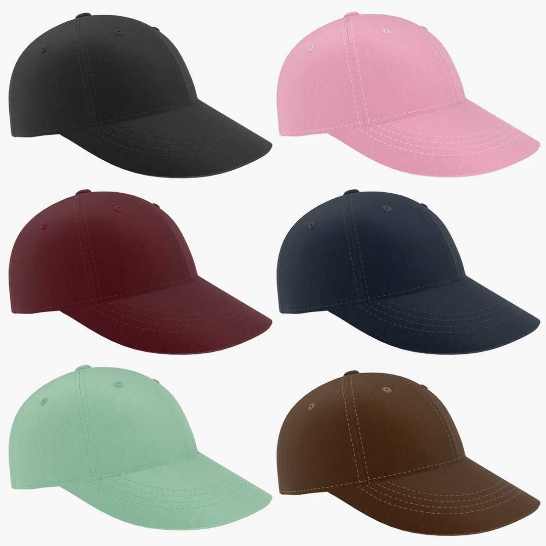 3D realistic baseball hat model - TurboSquid 1322735
