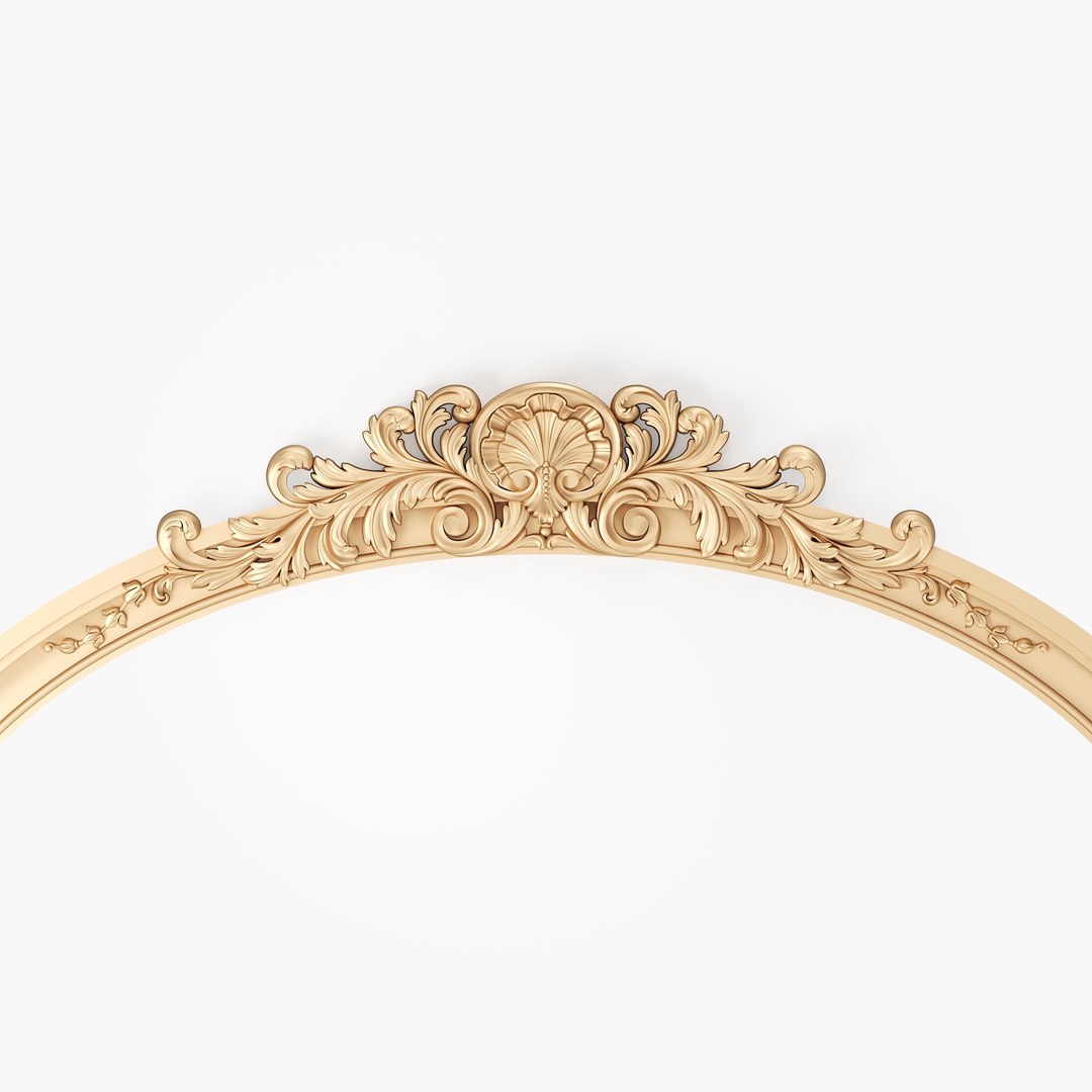 3D Horizontal Decorative Arch - TurboSquid 1876407