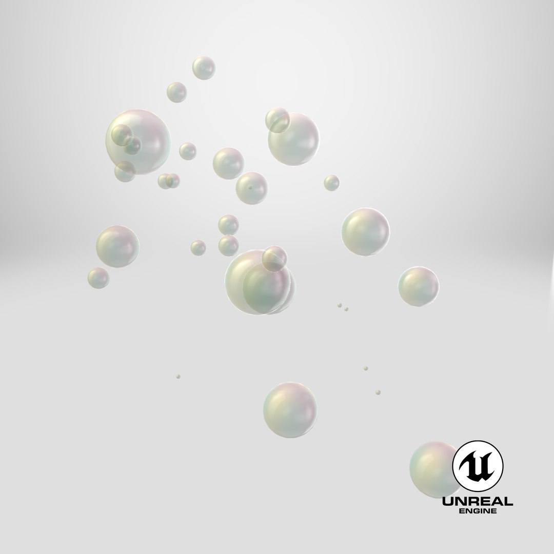 Prop 09 Bubbles Size 01 3D Model - TurboSquid 2142676
