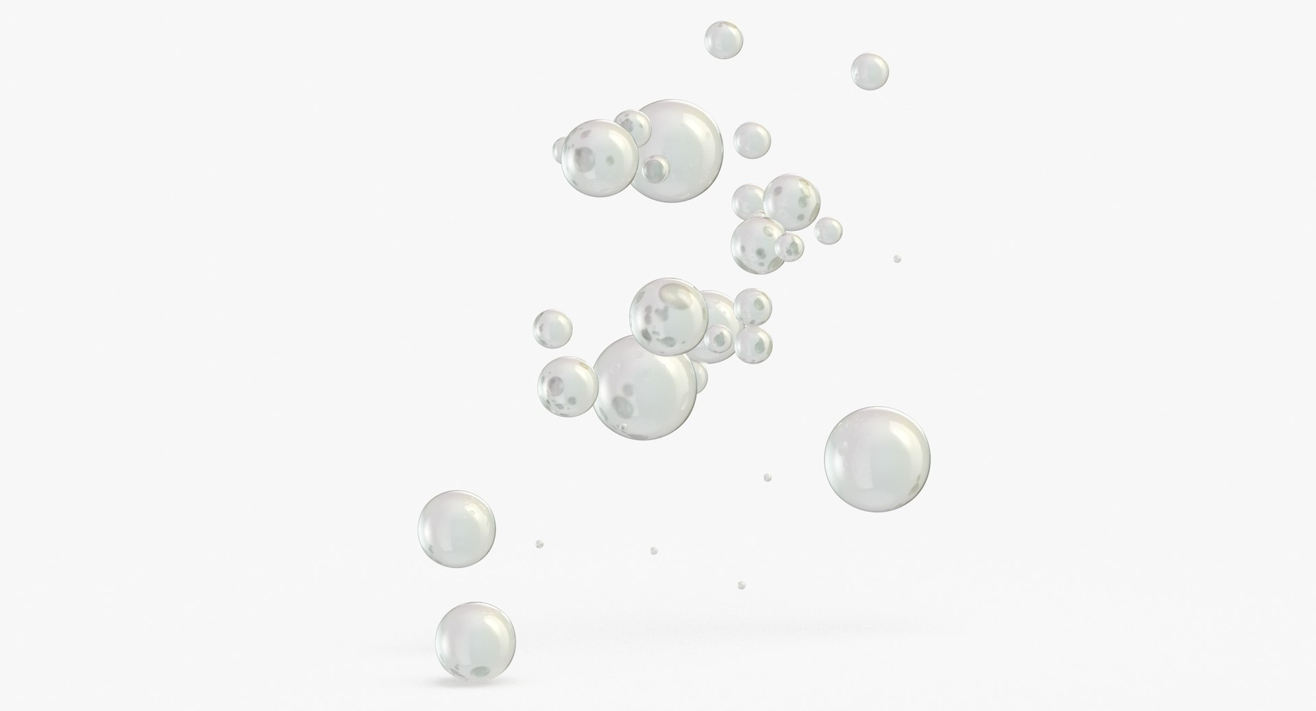Prop 09 Bubbles Size 01 3D Model - TurboSquid 2142676