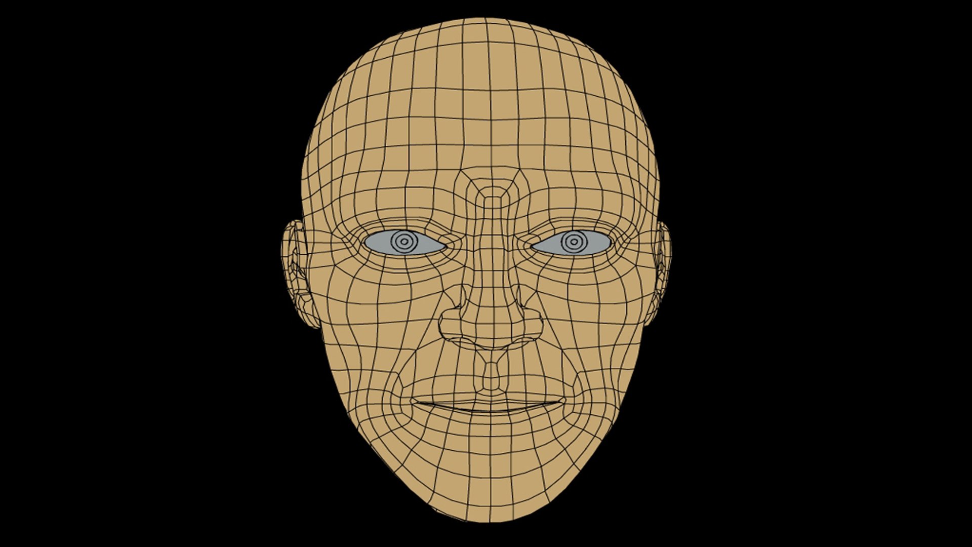 Free Head Base Mesh 3d Model