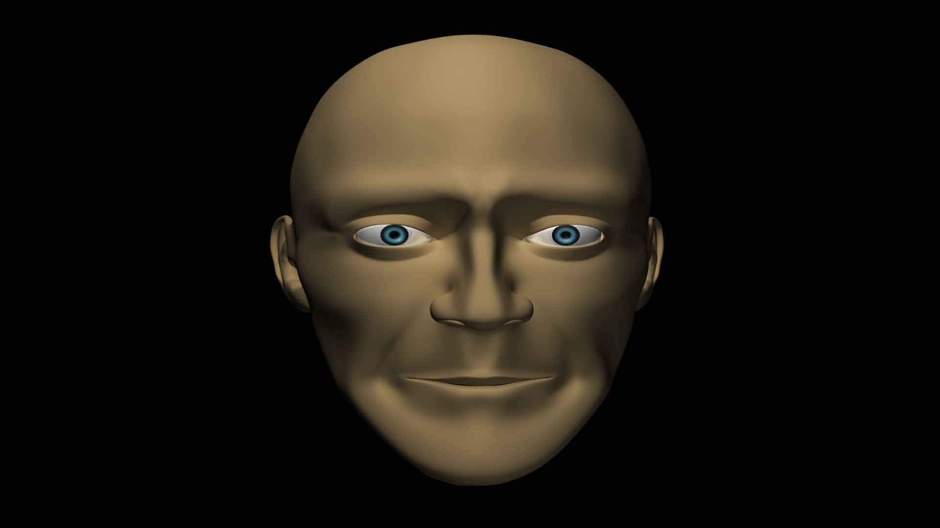 Free Head Base Mesh 3d Model