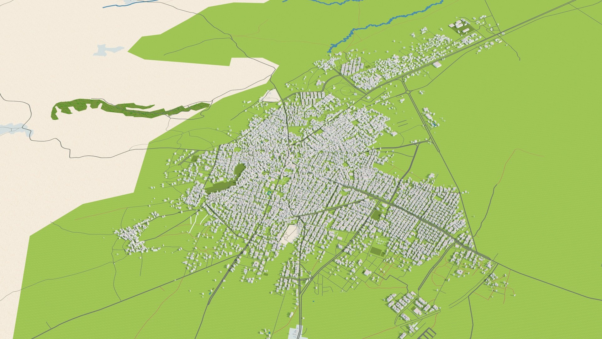 3D Halabja City Iraq - TurboSquid 1586906