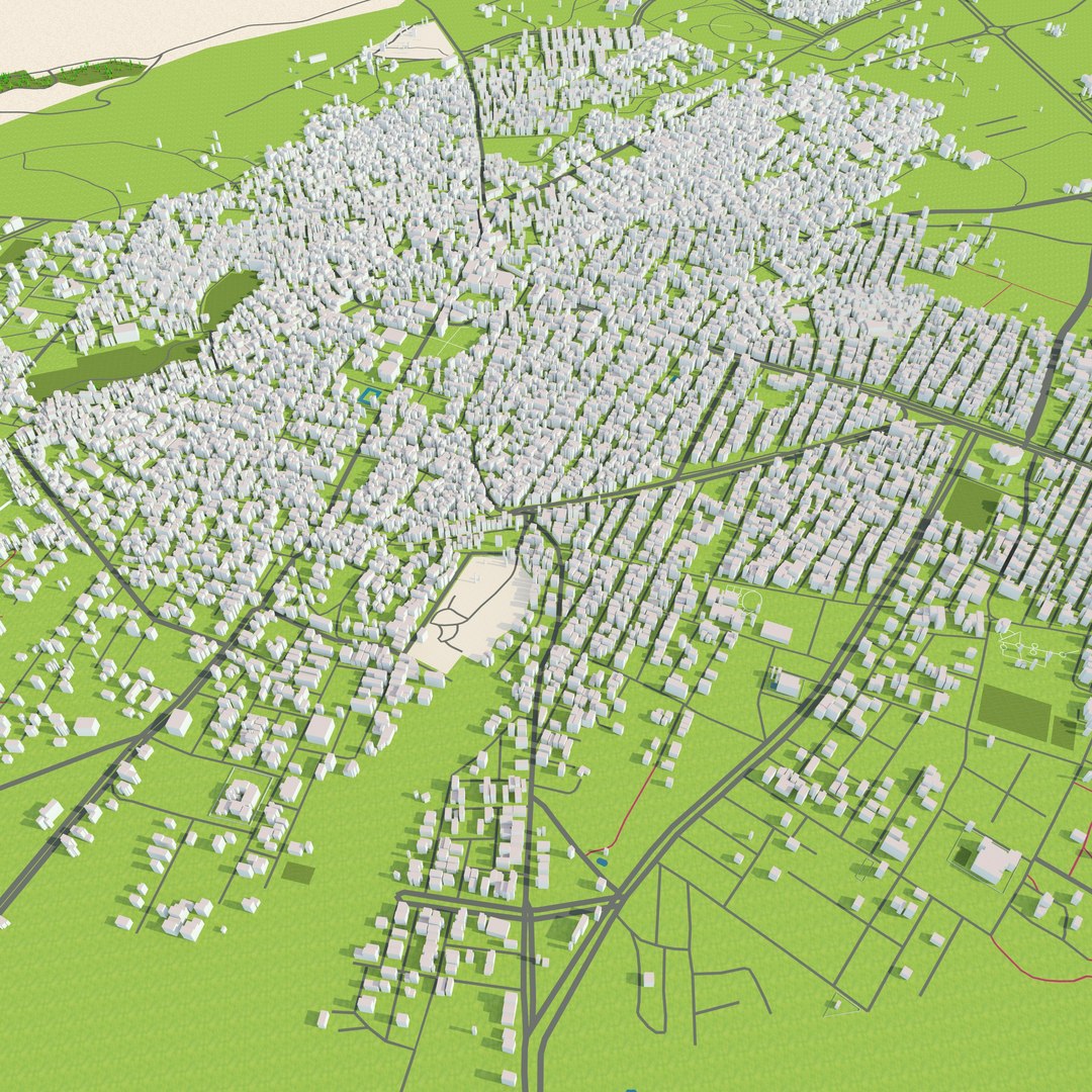 3D Halabja City Iraq - TurboSquid 1586906