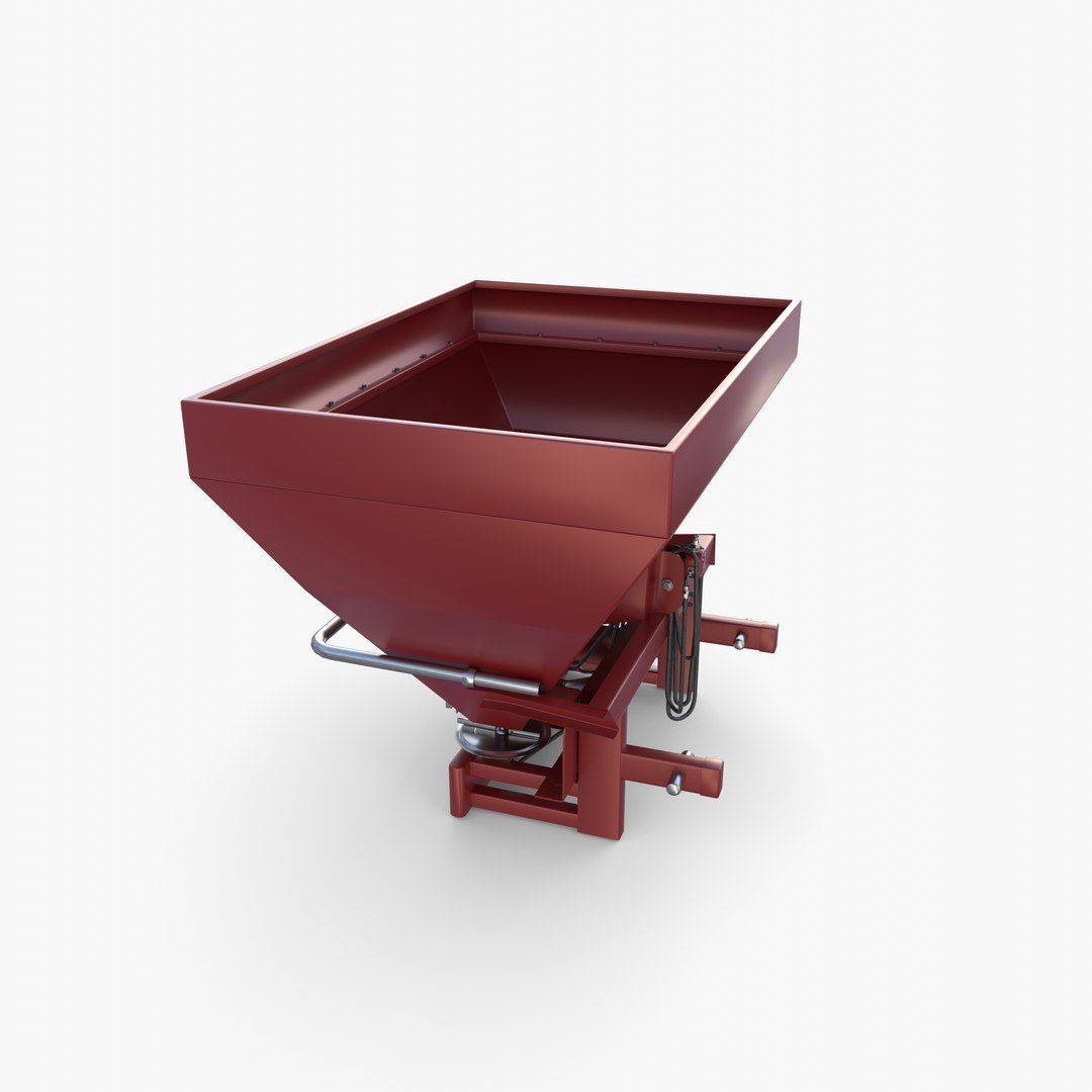 Fertilizer Chemical Spreader V2 Model - TurboSquid 2188943
