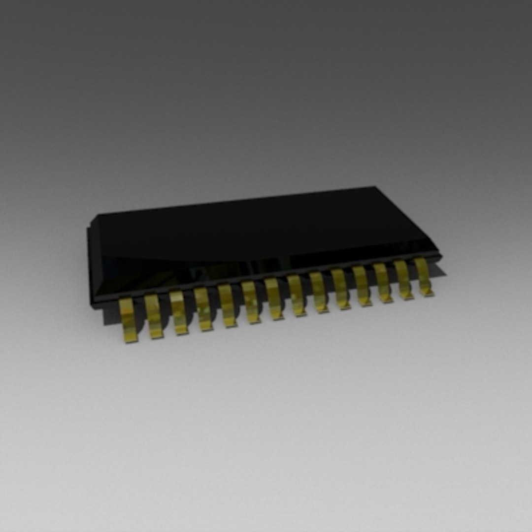 3ds Max Chip Microprocessor
