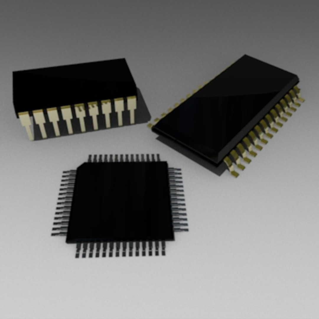 3ds Max Chip Microprocessor