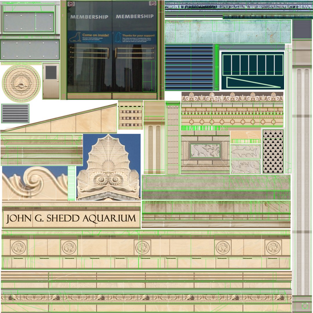 Shedd Aquarium Chicago 3d Model 3D Model - TurboSquid 2266199