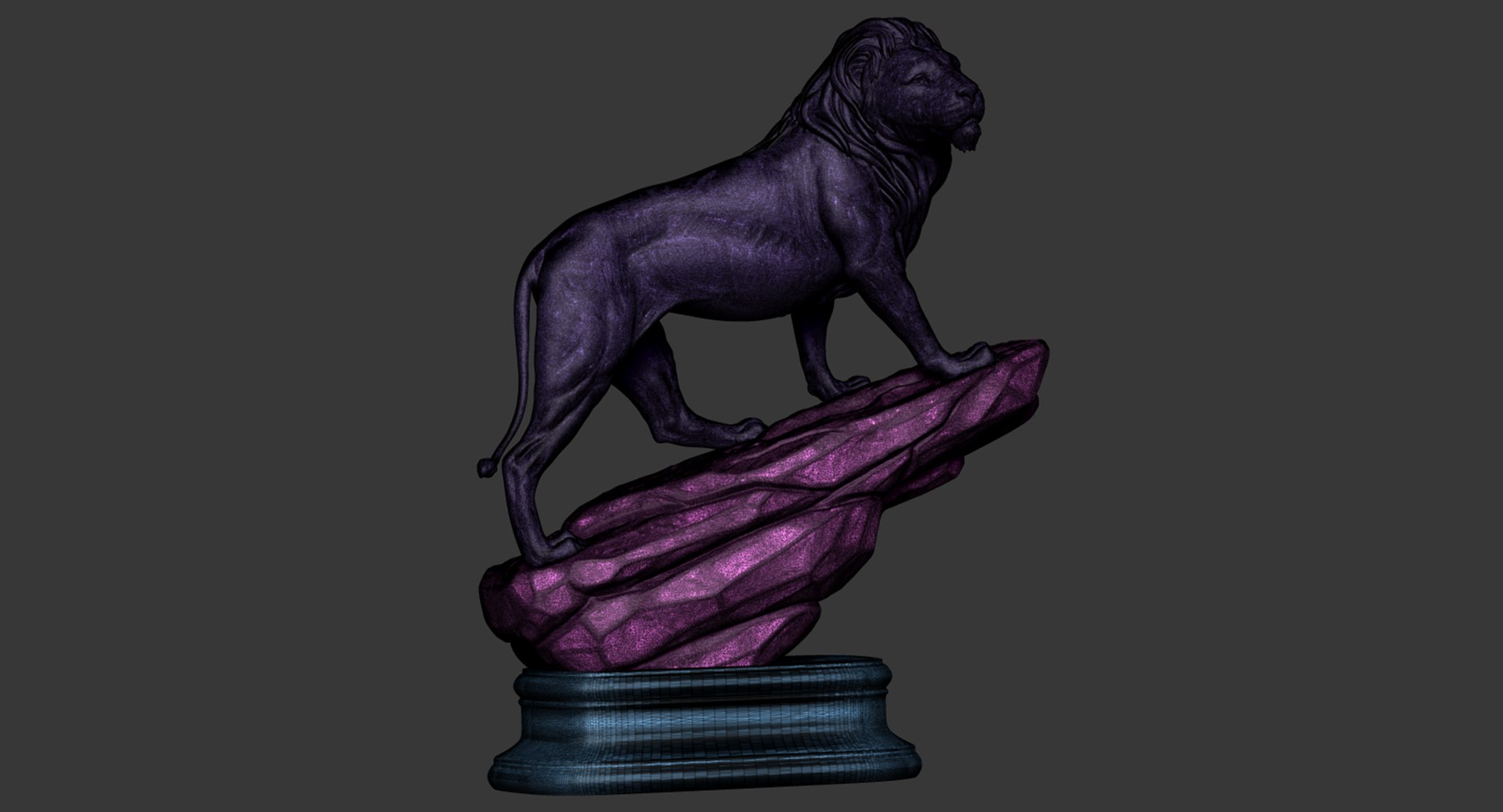 3D Model Lion - TurboSquid 2020112
