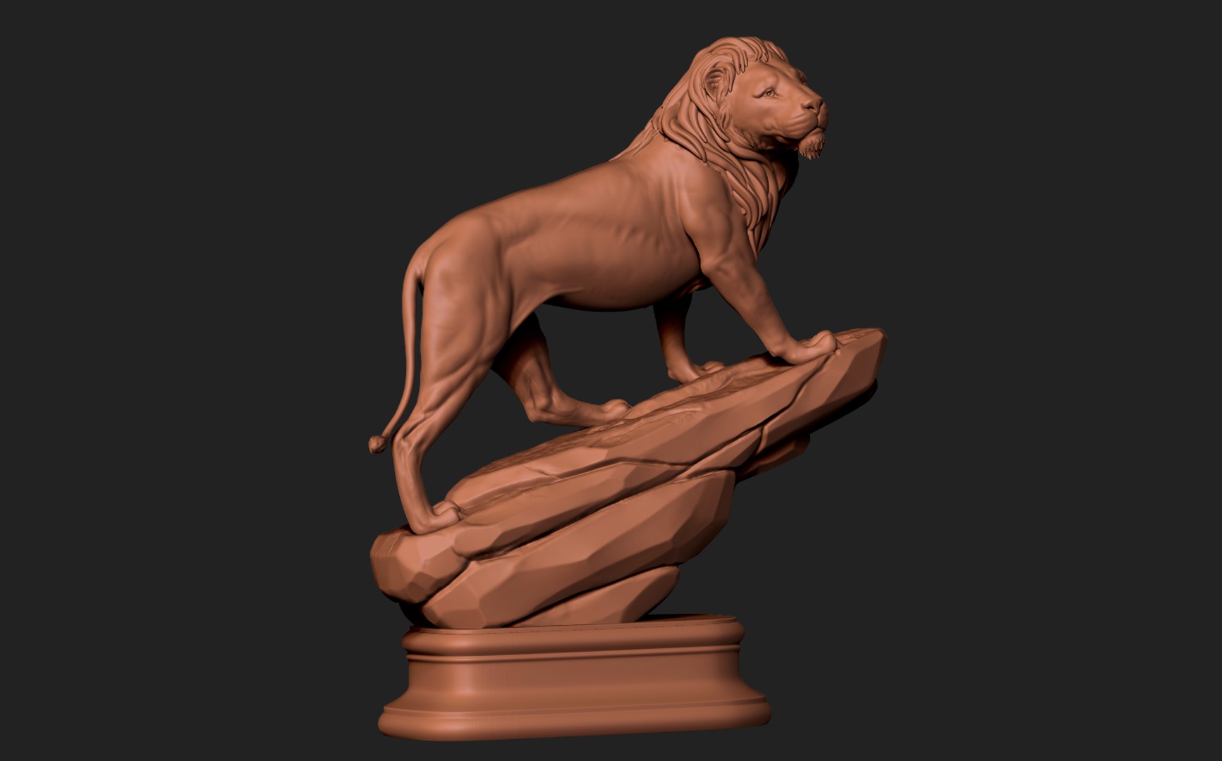 3D Model Lion - TurboSquid 2020112
