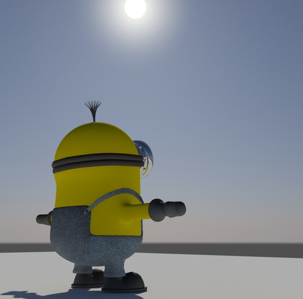 3d minion rendering