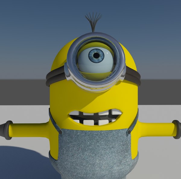 3d minion rendering
