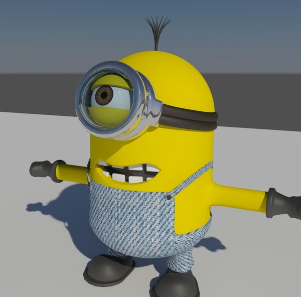 3d minion rendering