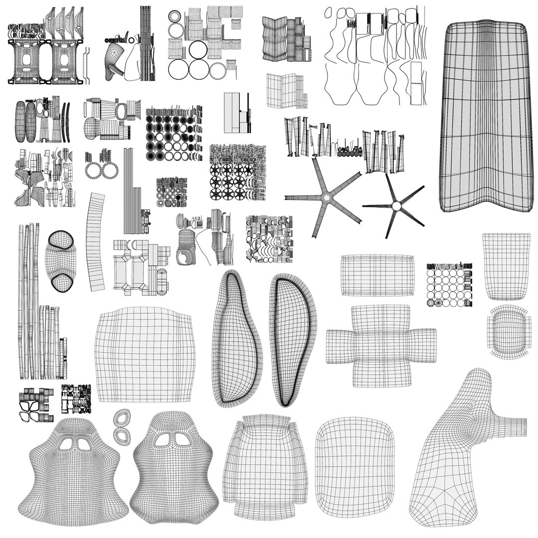 Gaming Chair Model - TurboSquid 2338684