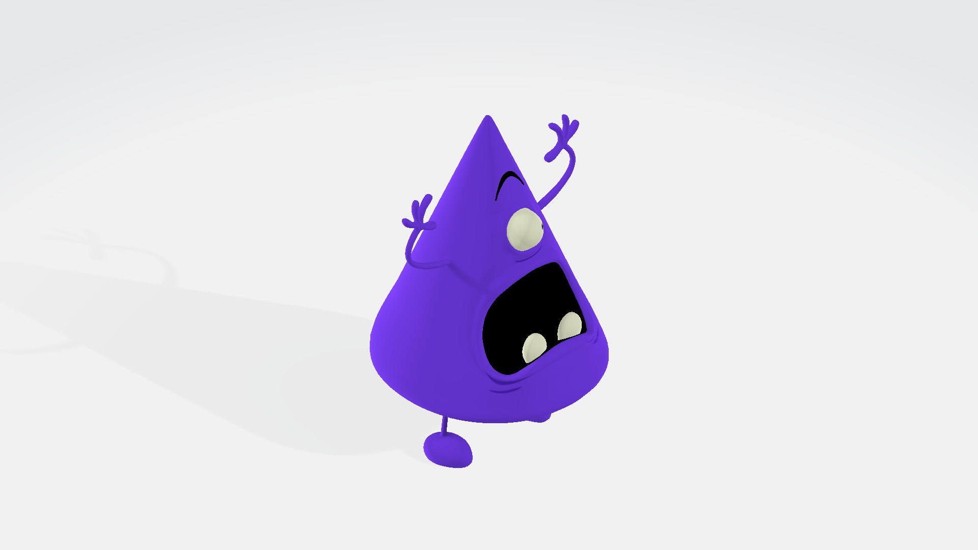 3D Model Triangle Critter - TurboSquid 2372518