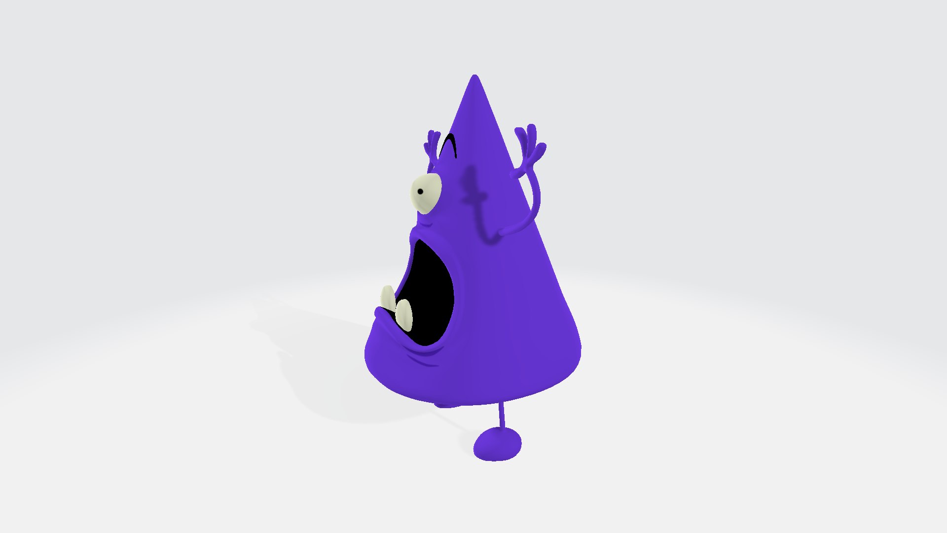 3D Model Triangle Critter - TurboSquid 2372518