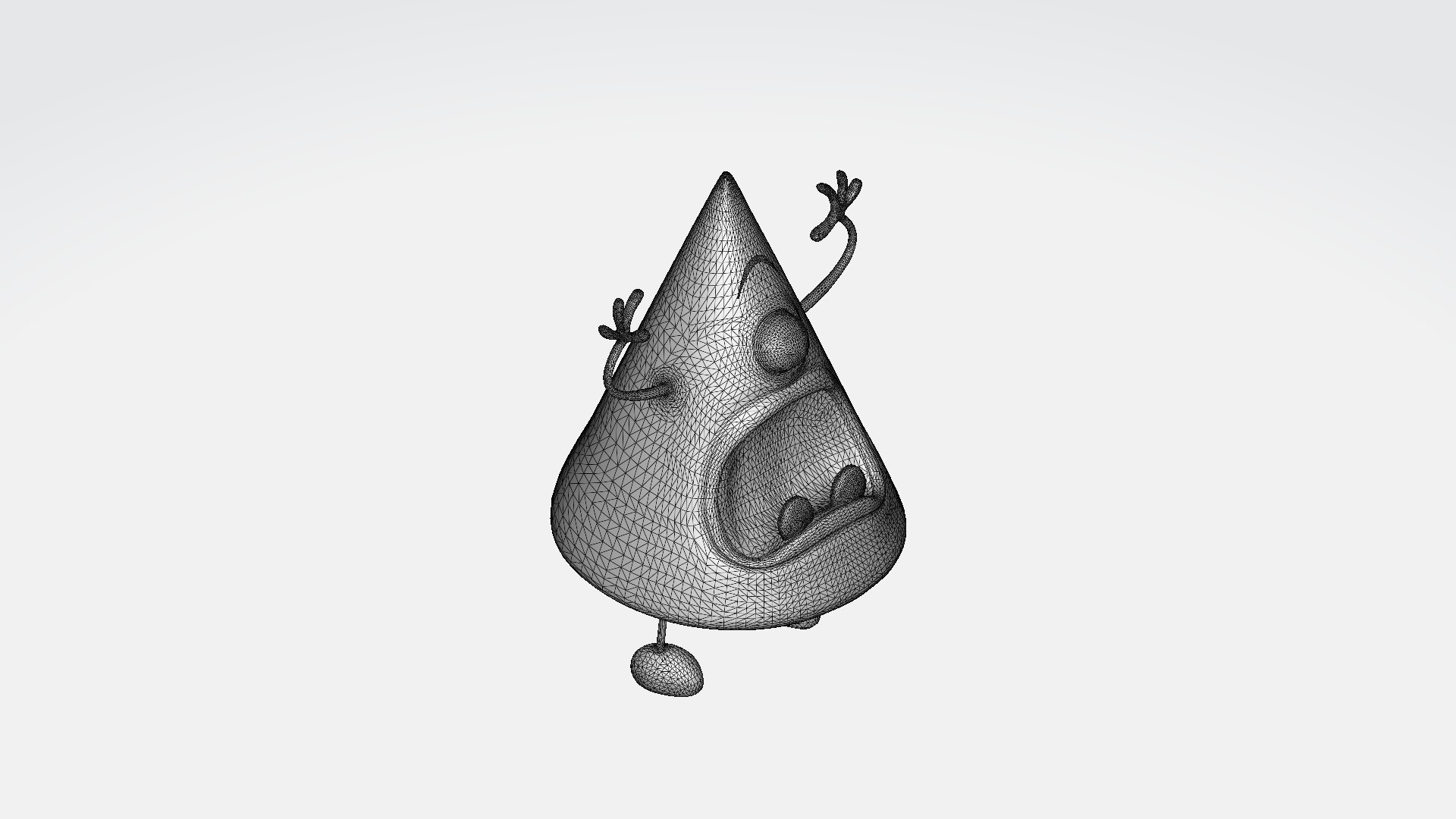 3D Model Triangle Critter - TurboSquid 2372518