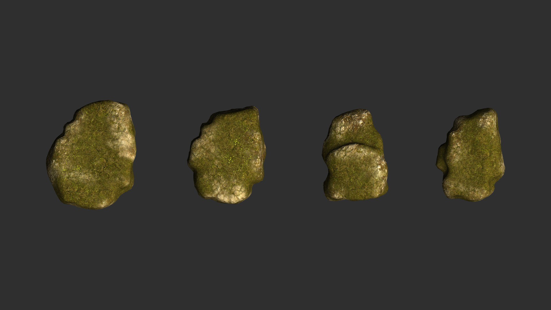 Cave Platform 3 - Moss 3 3D - TurboSquid 2073305