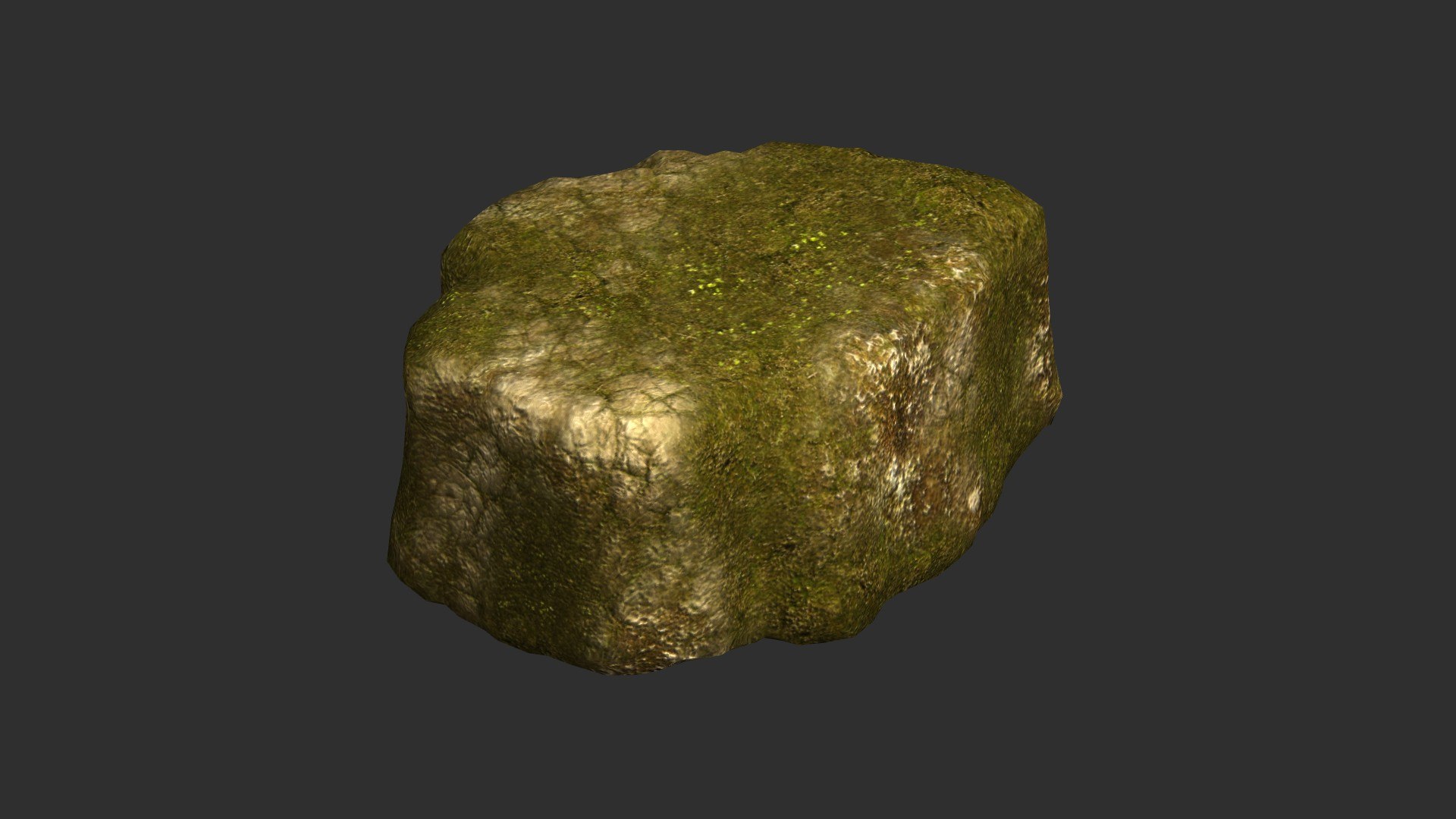Cave Platform 3 - Moss 3 3D - TurboSquid 2073305