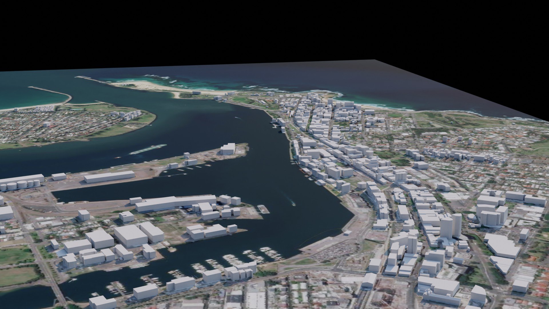 3D model Newcastle - Australia - TurboSquid 1742072