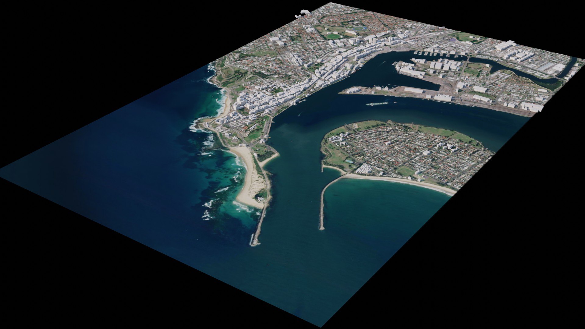 3D model Newcastle - Australia - TurboSquid 1742072