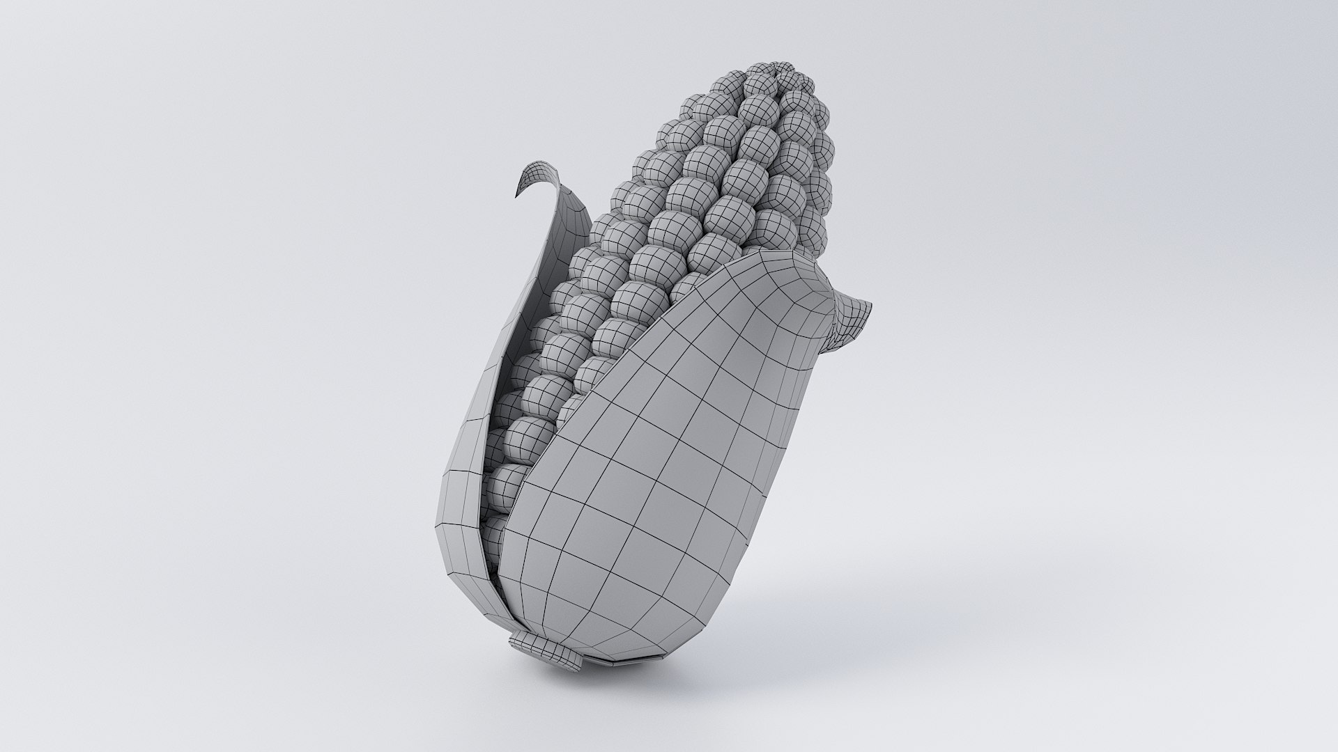 3D Cartoon Corn Model - TurboSquid 2074423