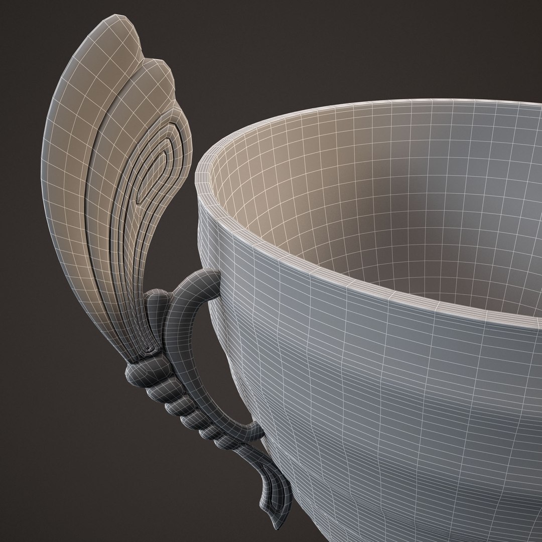 3d trophy soccer cup