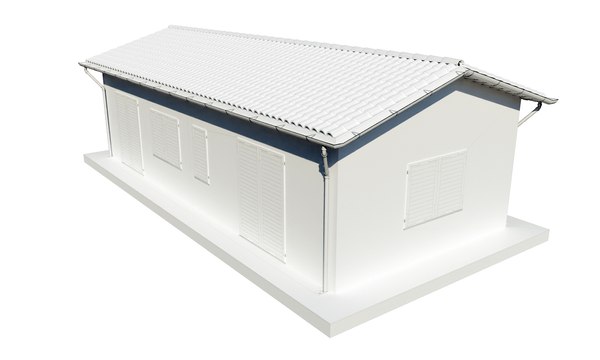 Italian Farm Building - Garage 3 3D model - TurboSquid 1720144