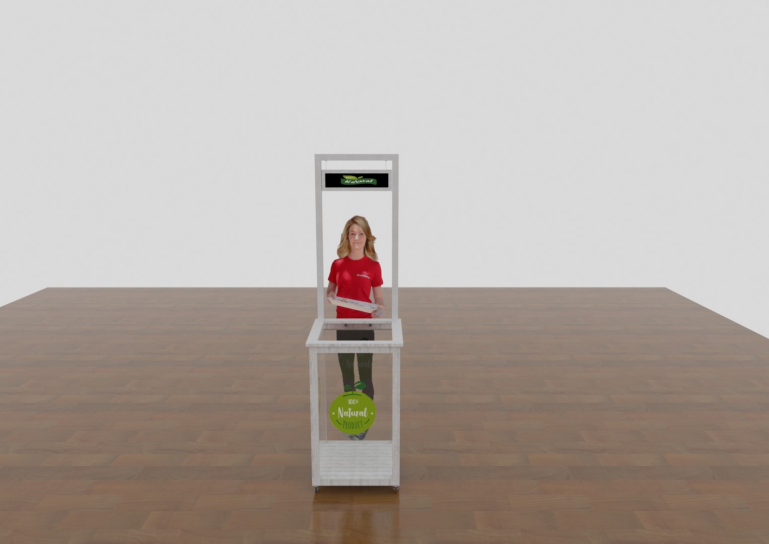 Product Sampling Bin 3D Model - TurboSquid 1596035