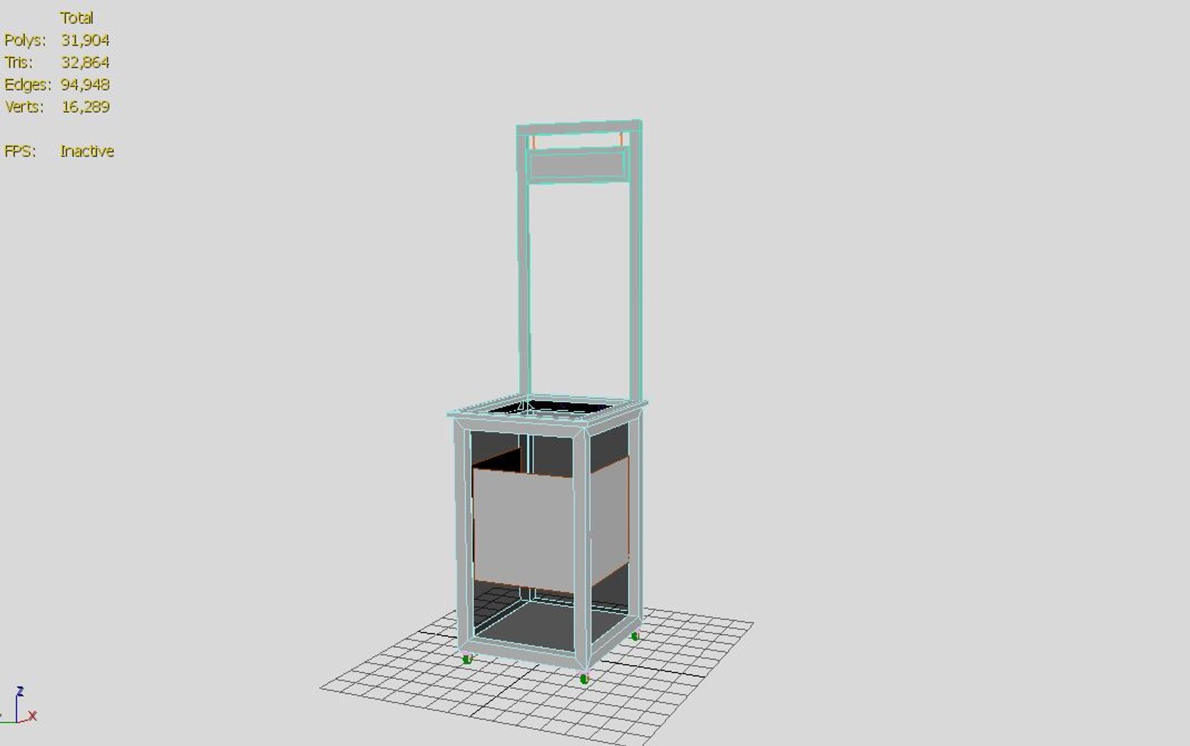 Product Sampling Bin 3D Model - TurboSquid 1596035