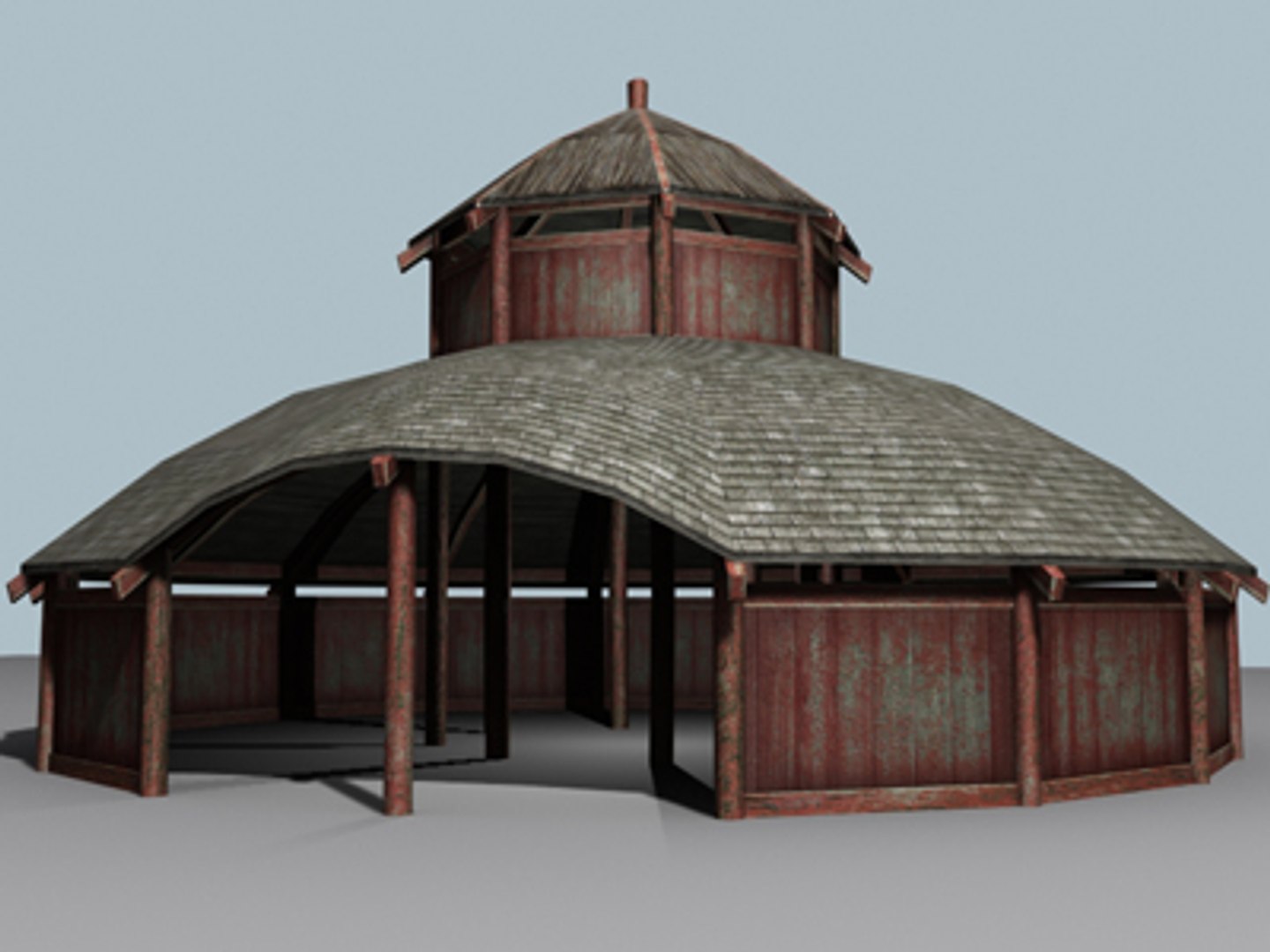 Viking Village 3d Model