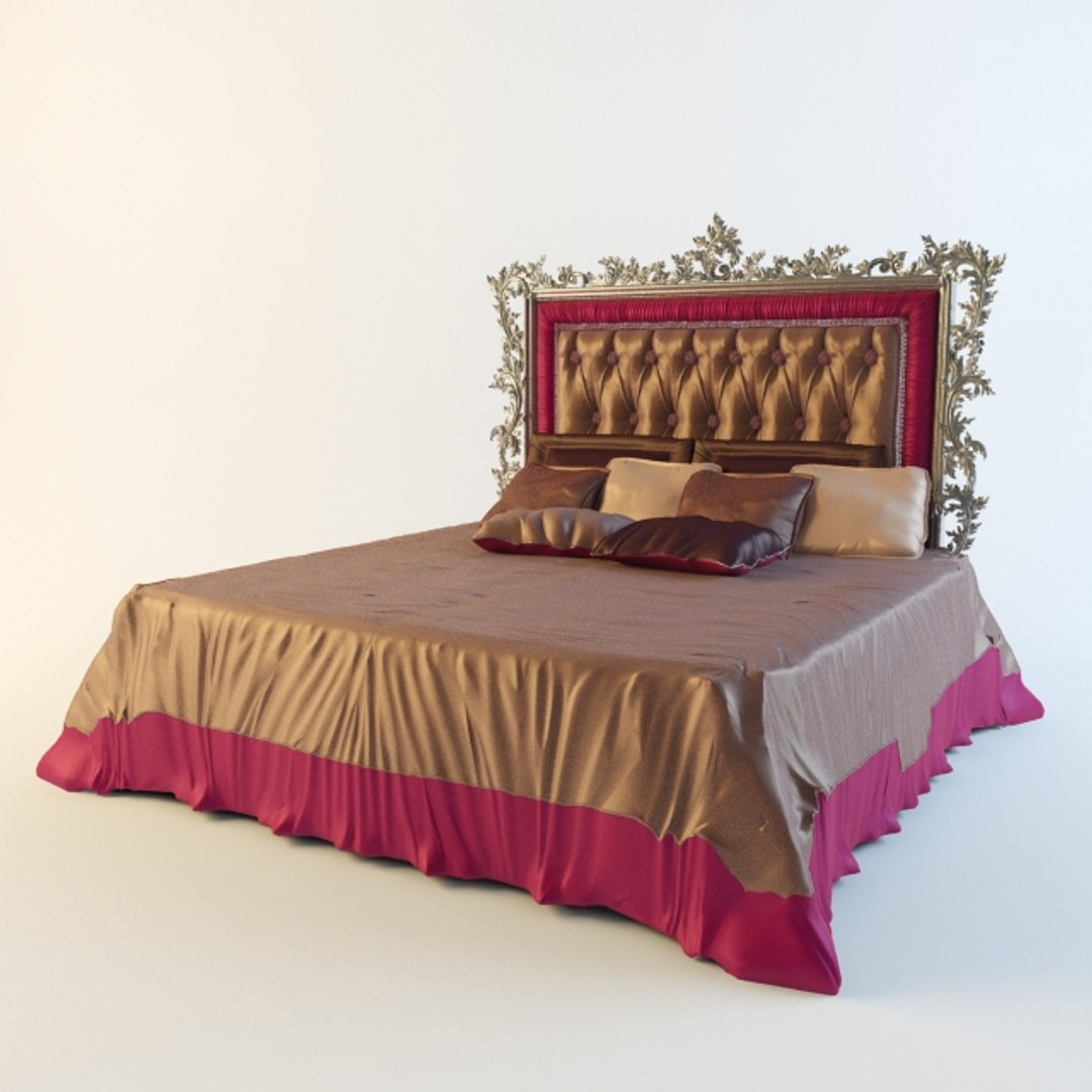 valentino letto 3d model