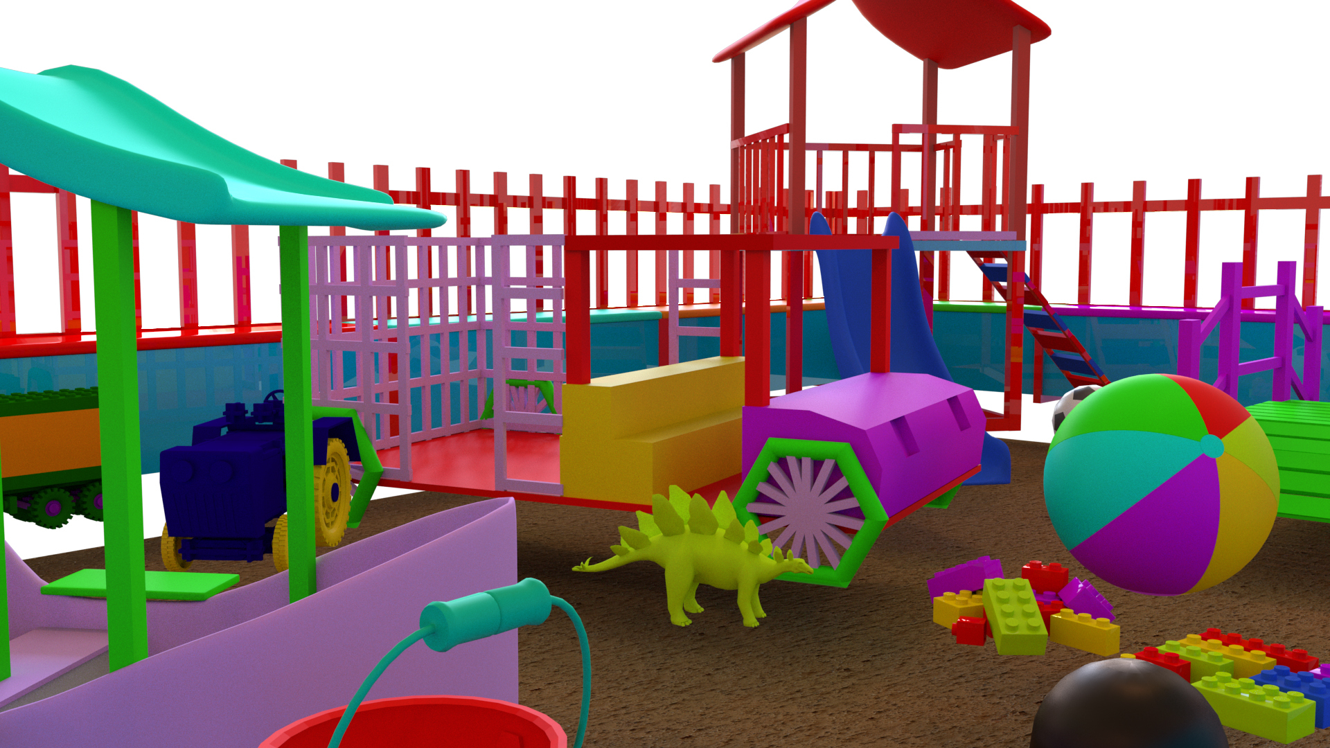 3D sandbox - TurboSquid 1547373