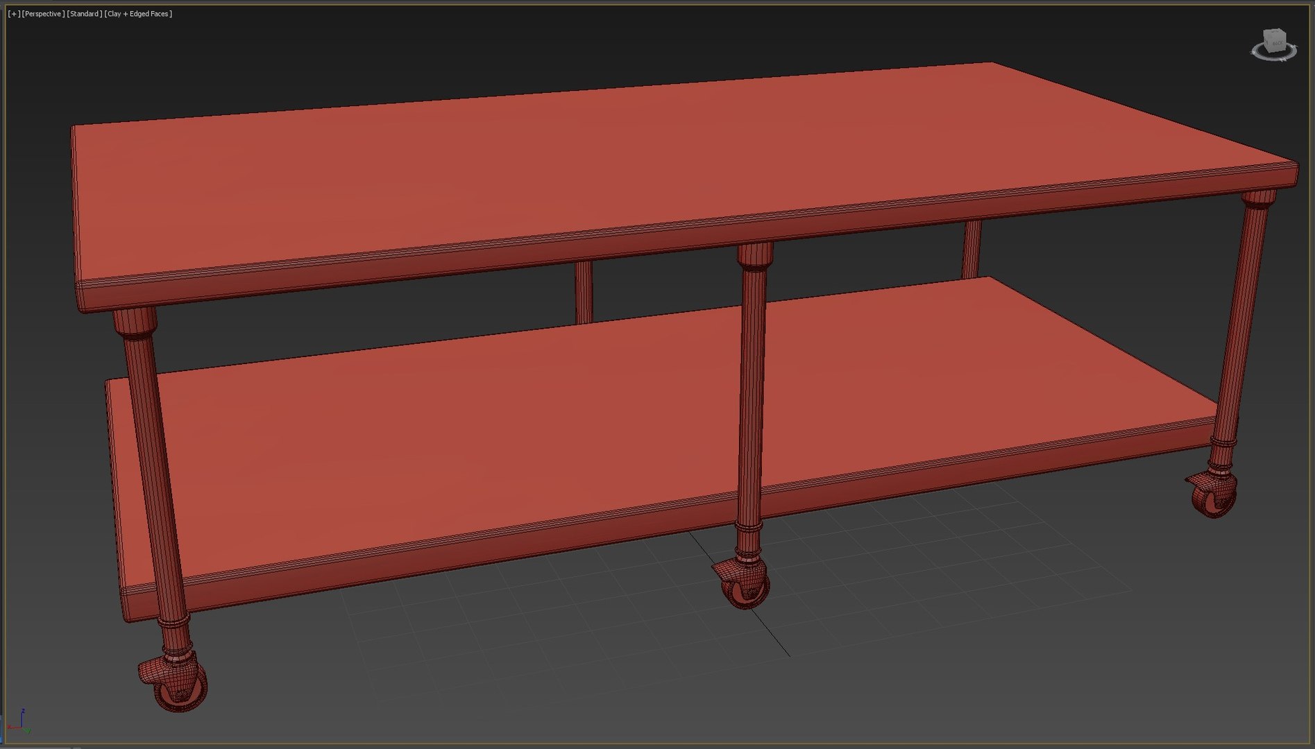 3D Kitchen Cart Model - TurboSquid 1736187