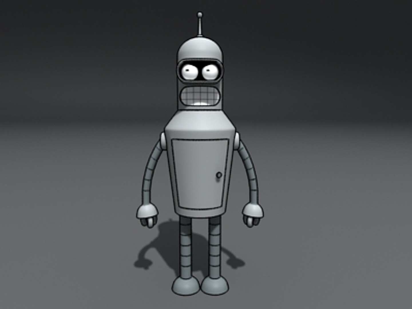 robot bender 3d 3ds