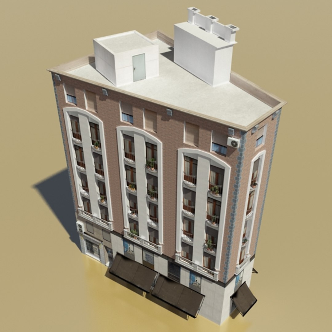 photorealistic building 19 3d model
