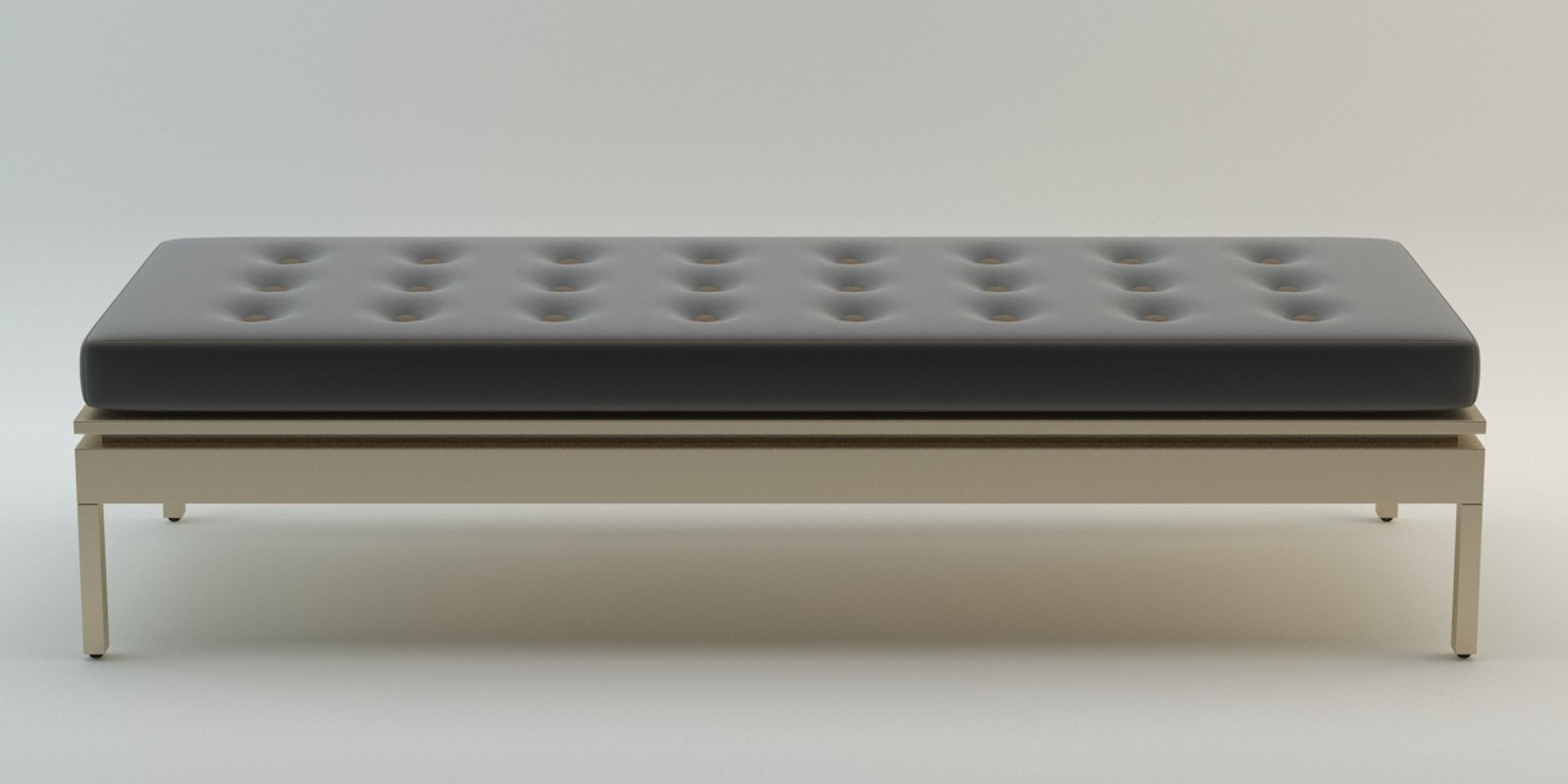 Rectangular Stool 3D Model - TurboSquid 1169914