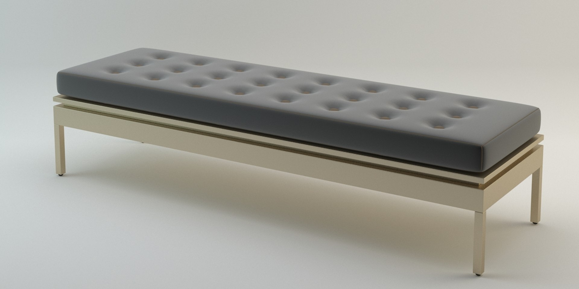 Rectangular Stool 3D Model - TurboSquid 1169914