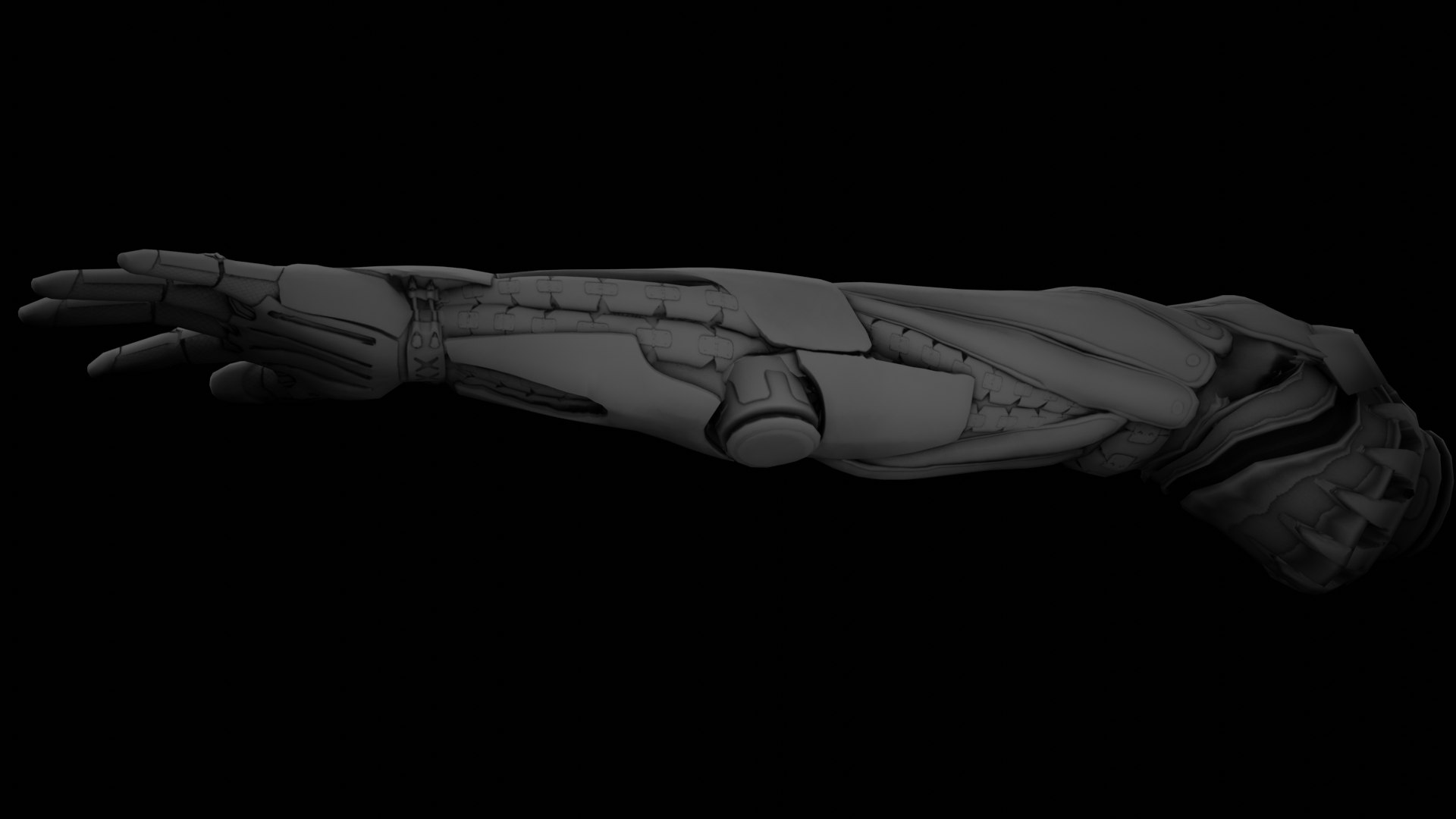 Robotic Human Arm 3D Model Model - TurboSquid 2288909