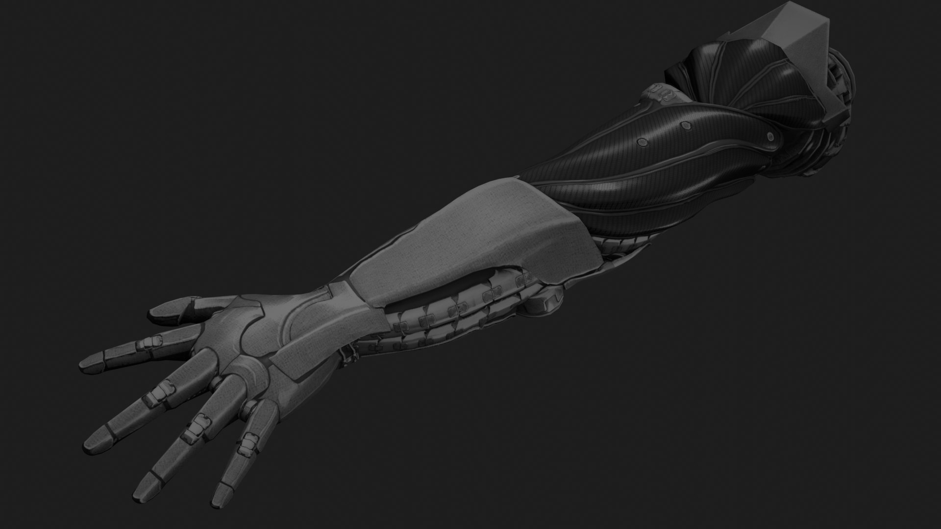 Robotic Human Arm 3D Model Model - TurboSquid 2288909